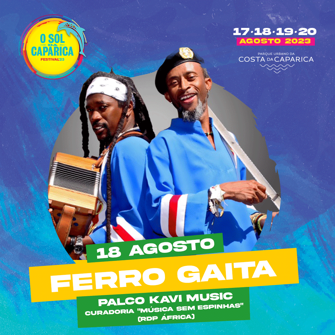 Ferro Gaita atua no Sol da Caparica 2023 - RDP África - RTP