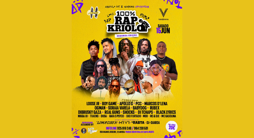 Margem Sul acolhe a segunda edição do Rap 100% em Crioulo - RDP África ...